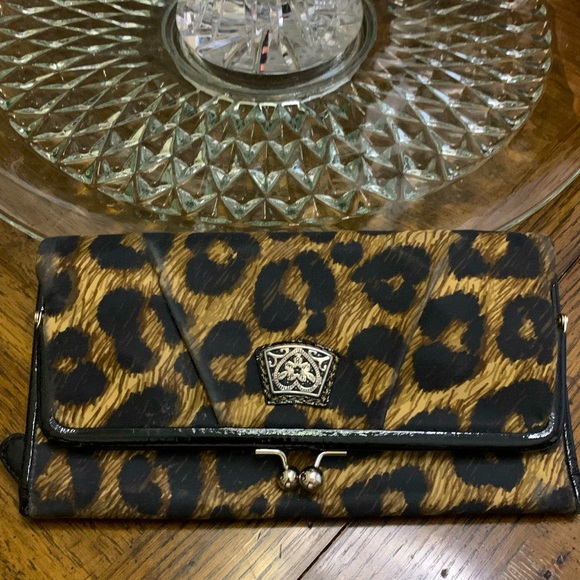 Brighton | Bags | Brighton Leopard Print Trifold Wallet | Poshmark